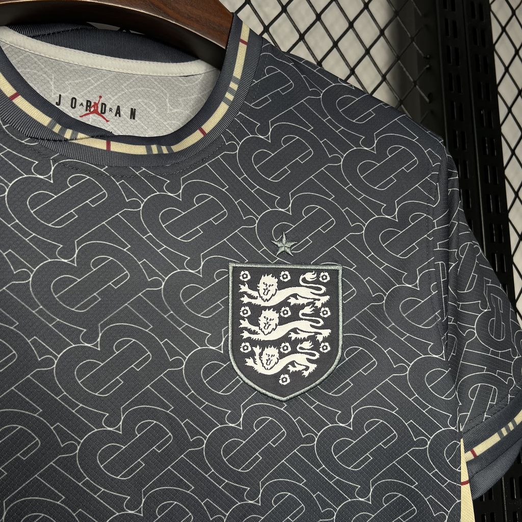 England Burberry Jordan Edition Jersey | Antica Jerseys