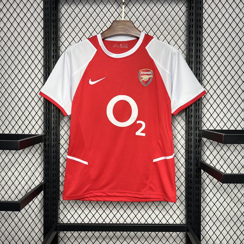 Arsenal 2002/03 O2 Jersey | Antica Jerseys